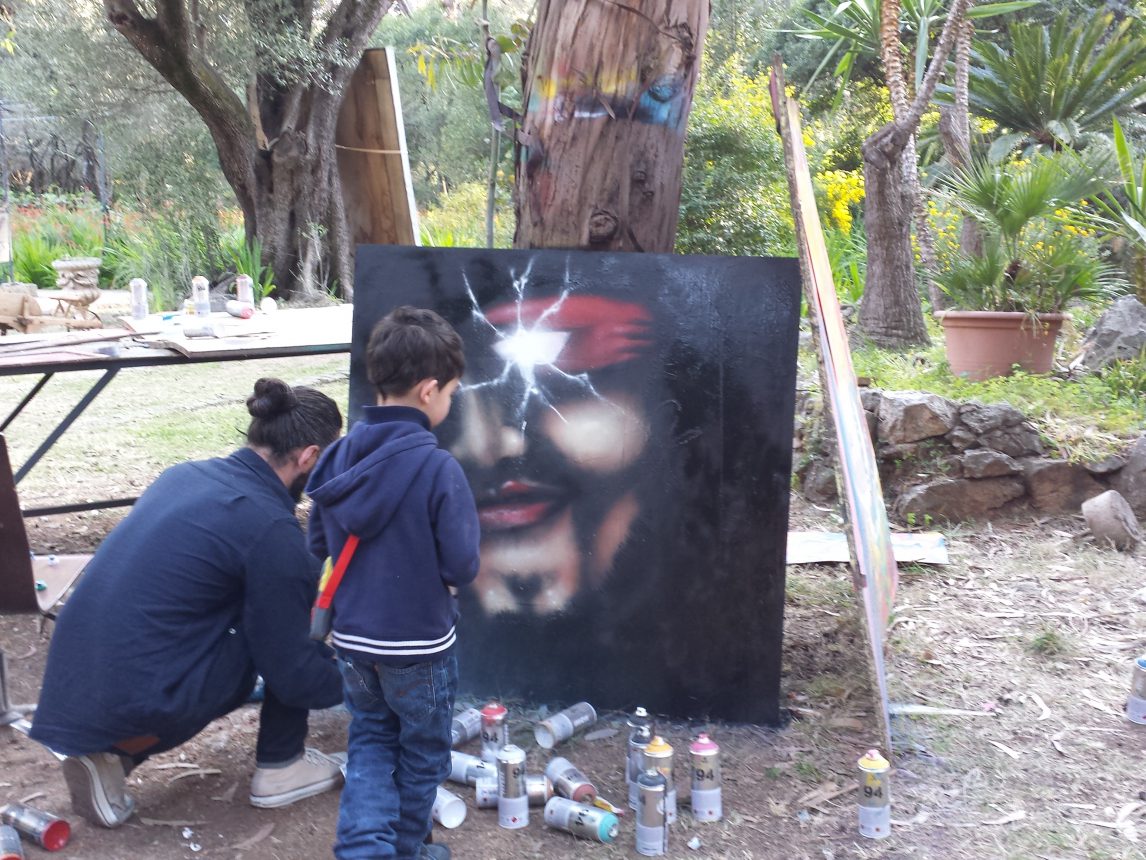 Visite de l'atelier de Monsieur Anthony Alberti dit OneTeas - Florence ...